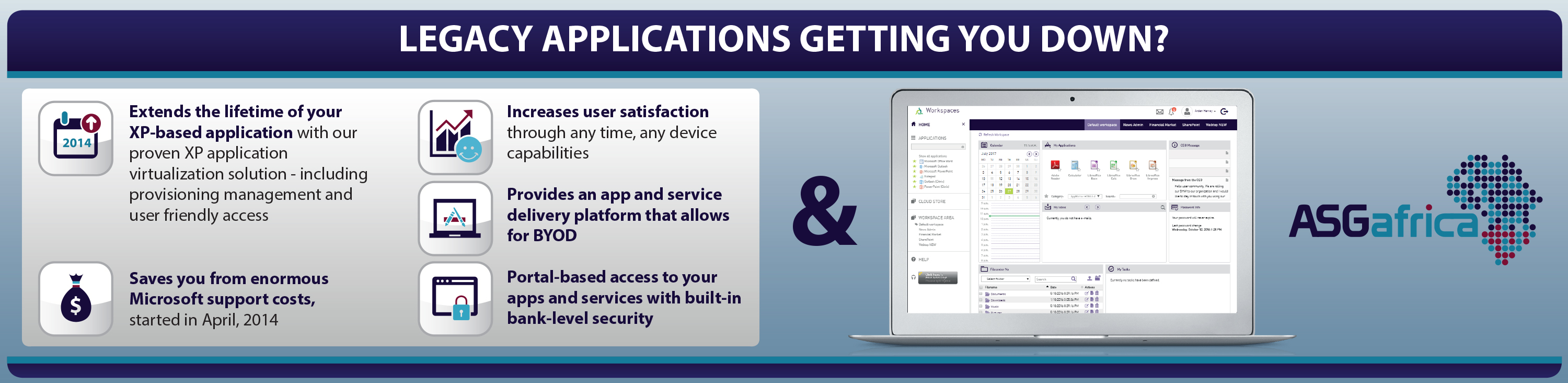 ASG Main | Legacy Desktop Applications